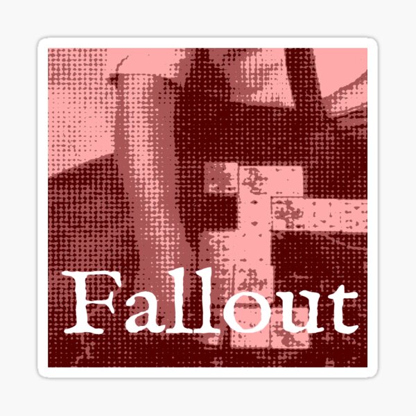 "Fallout Logo" Sticker for Sale by McClellandChase | Redbubble