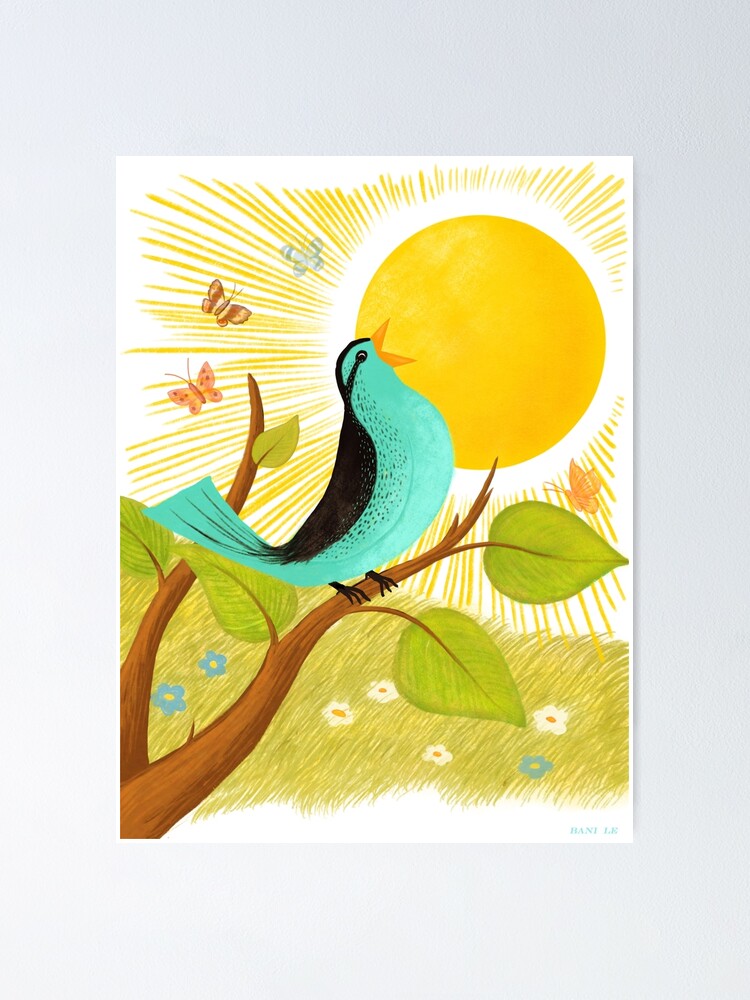 "Early To Rise" Poster by BunnyThePainter | Redbubble