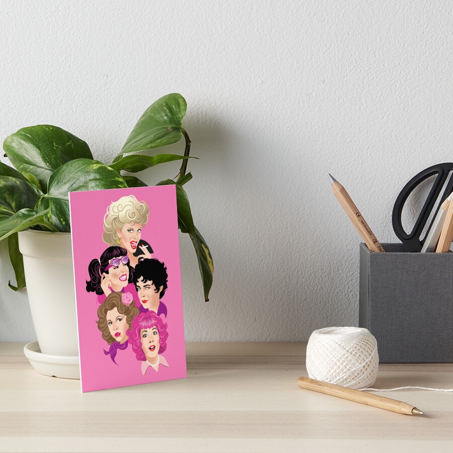 "Pink Ladies" Poster for Sale by AleMogolloArt | Redbubble