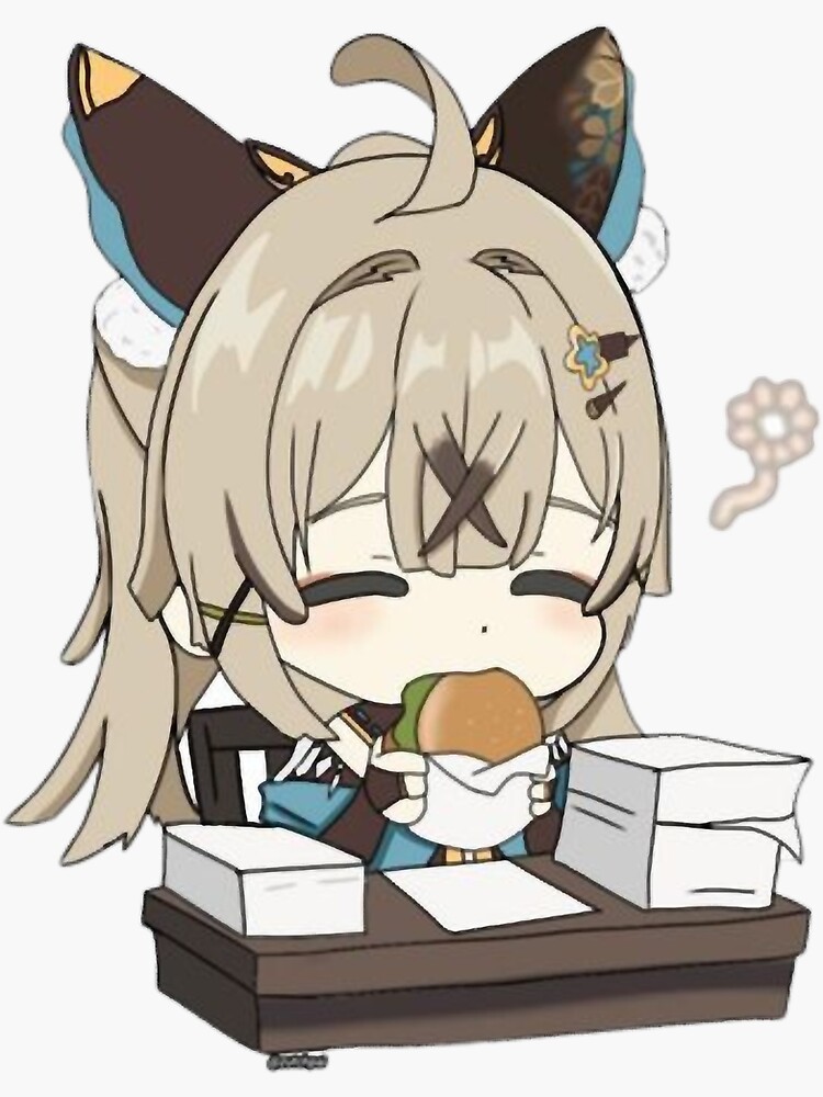 "Chibi Kirara" Sticker for Sale by SNArtAnimShop | Redbubble