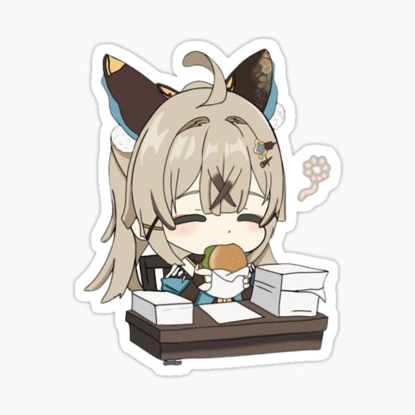 "Chibi Kirara" Sticker for Sale by SNArtAnimShop | Redbubble