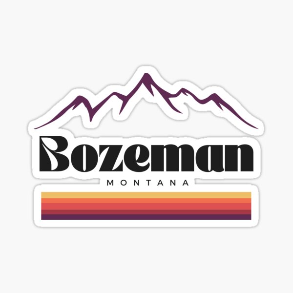 "Bozeman Montana, Bozeman, Mountains, Retro Bozeman Shirt, Retro ...