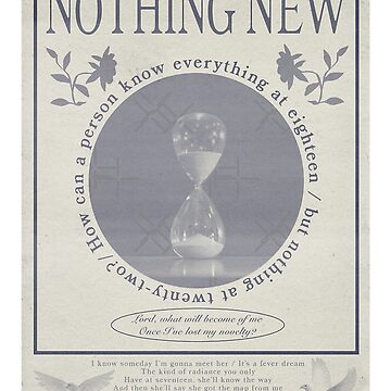 "Nothing New" Poster for Sale by rickfletcher3 | Redbubble