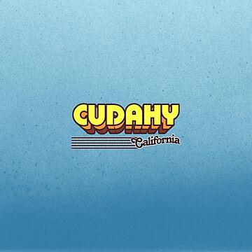 "Cudahy, California | Retro Stripes" Sticker for Sale by retroready ...