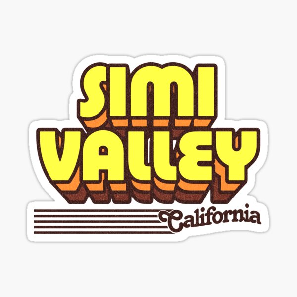 Simi Valley Stickers | Redbubble