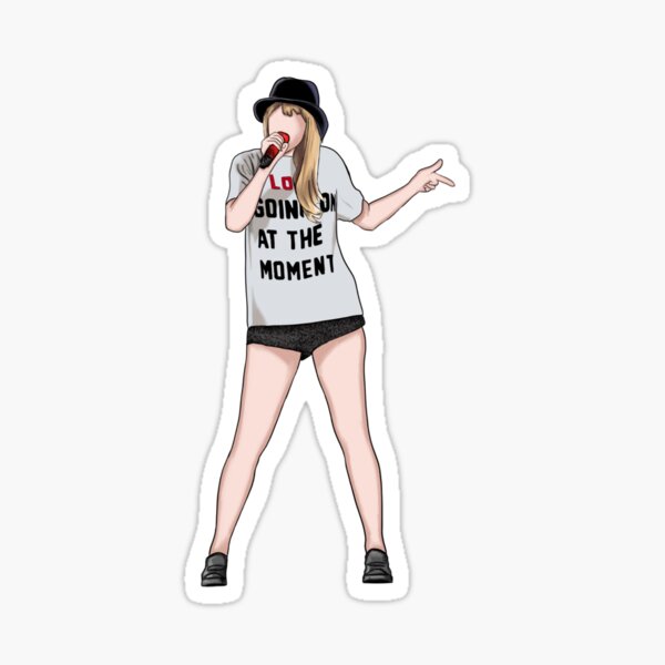 "Red eras tour outfit " Sticker for Sale by lydia-art | Redbubble