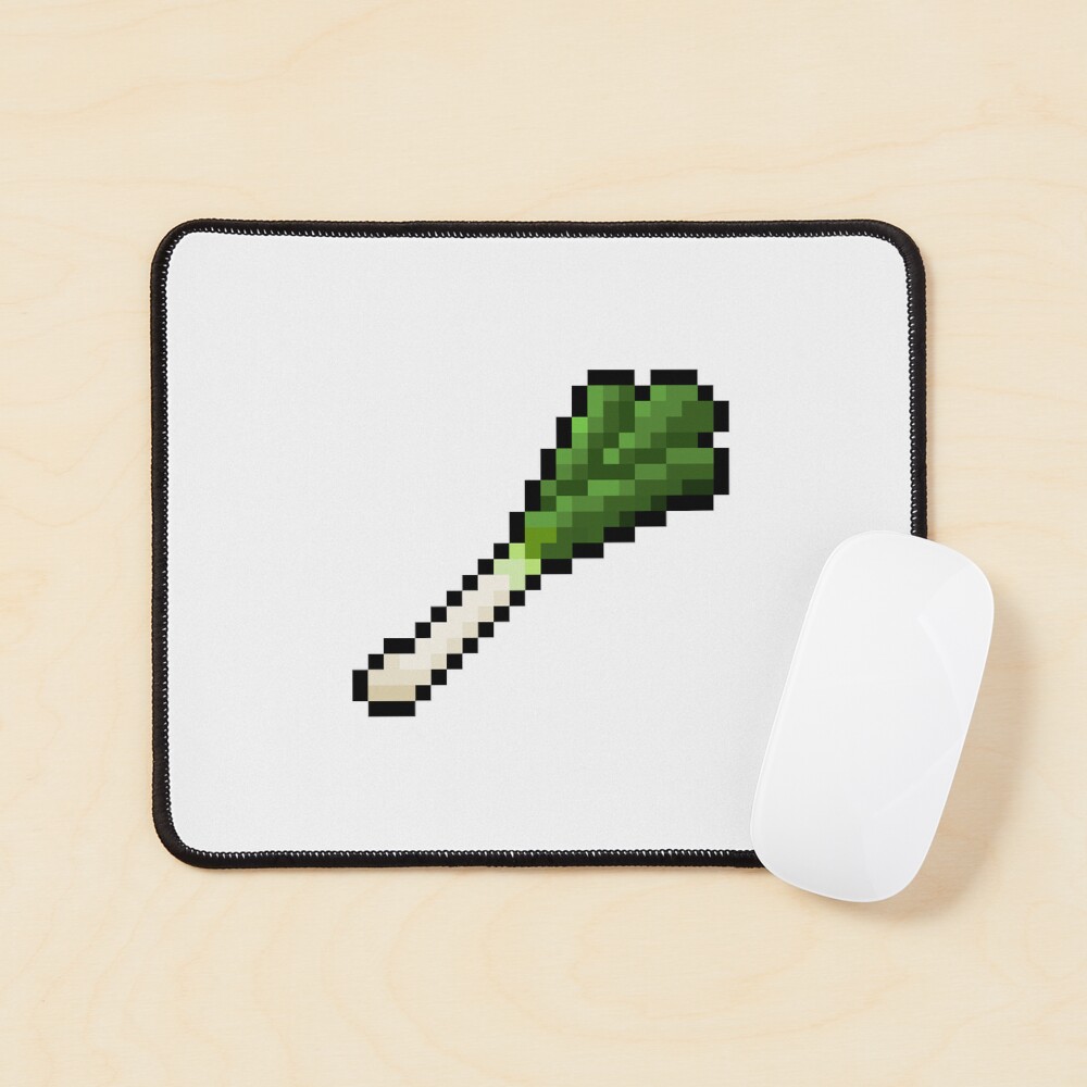 "Pixel Leek - pixel food art" Sticker for Sale by LittleFoodShop ...