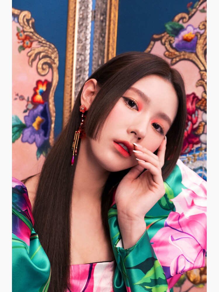"Miyeon (G)I-DLE I Burn Teaser" Sticker for Sale by kiratostudio ...