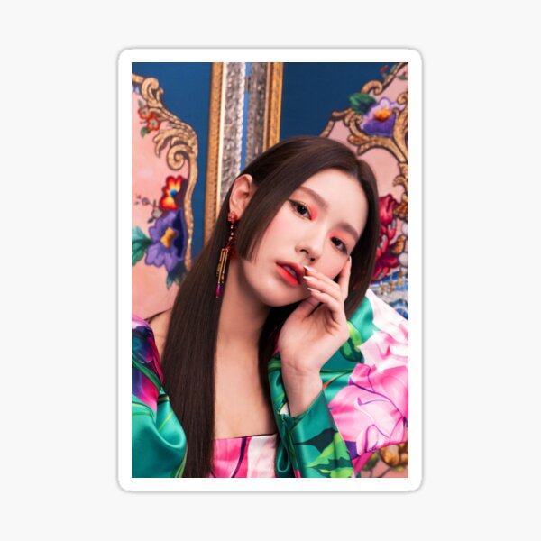 "Miyeon (G)I-DLE I Burn Teaser" Sticker for Sale by kiratostudio ...