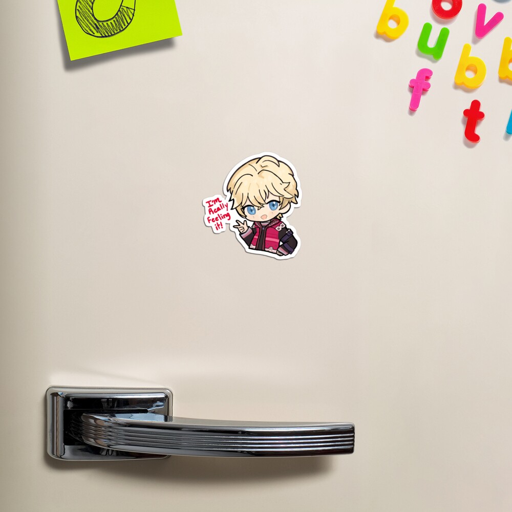 "Xenoblade Chronicles Shulk “I’m Really Felling It!” Chibi " Sticker ...