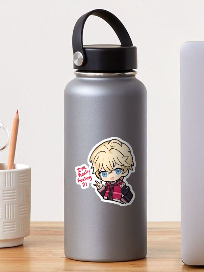 "Xenoblade Chronicles Shulk “I’m Really Felling It!” Chibi " Sticker ...