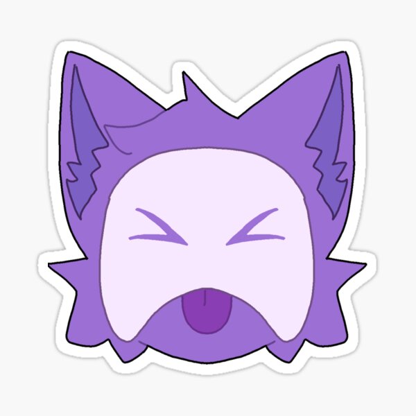 "Slime pup (2)" Sticker for Sale by WillowTheCat- | Redbubble