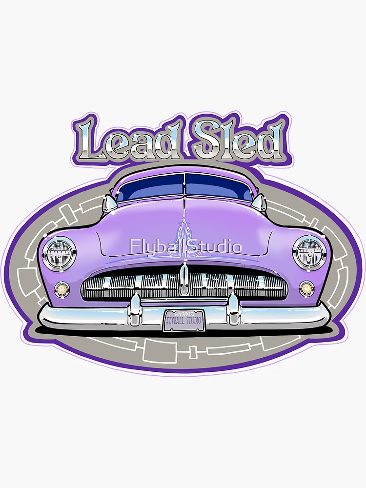 "Lead Sled" Sticker for Sale by FlyballStudio | Redbubble