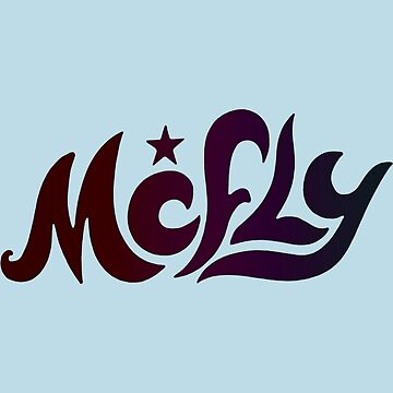 "McFly" Sticker for Sale by CarletonBreton | Redbubble