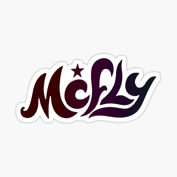 "McFly" Sticker for Sale by CarletonBreton | Redbubble