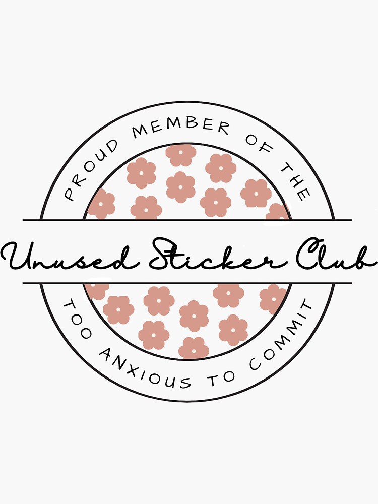 Sticker for Sale mit "Unbenutzter Aufkleberclub" von Ireland McGuirk ...