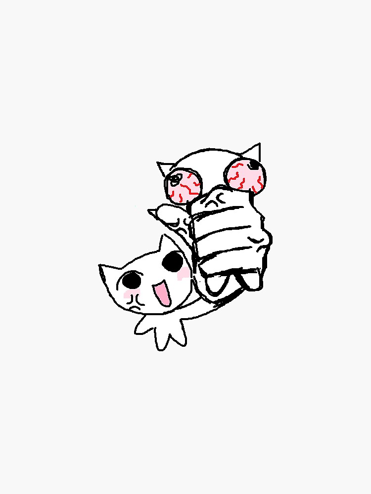 "squoze" Sticker for Sale by gloomeykat | Redbubble