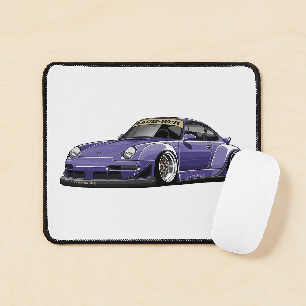 "Porsche 911 RWB" Sticker by PerfCars | Redbubble