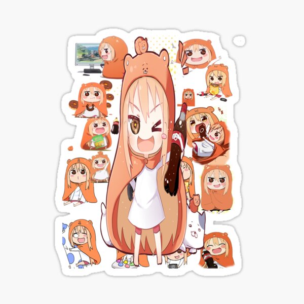 "Umaru-Chan" Sticker for Sale by Ginie21 | Redbubble