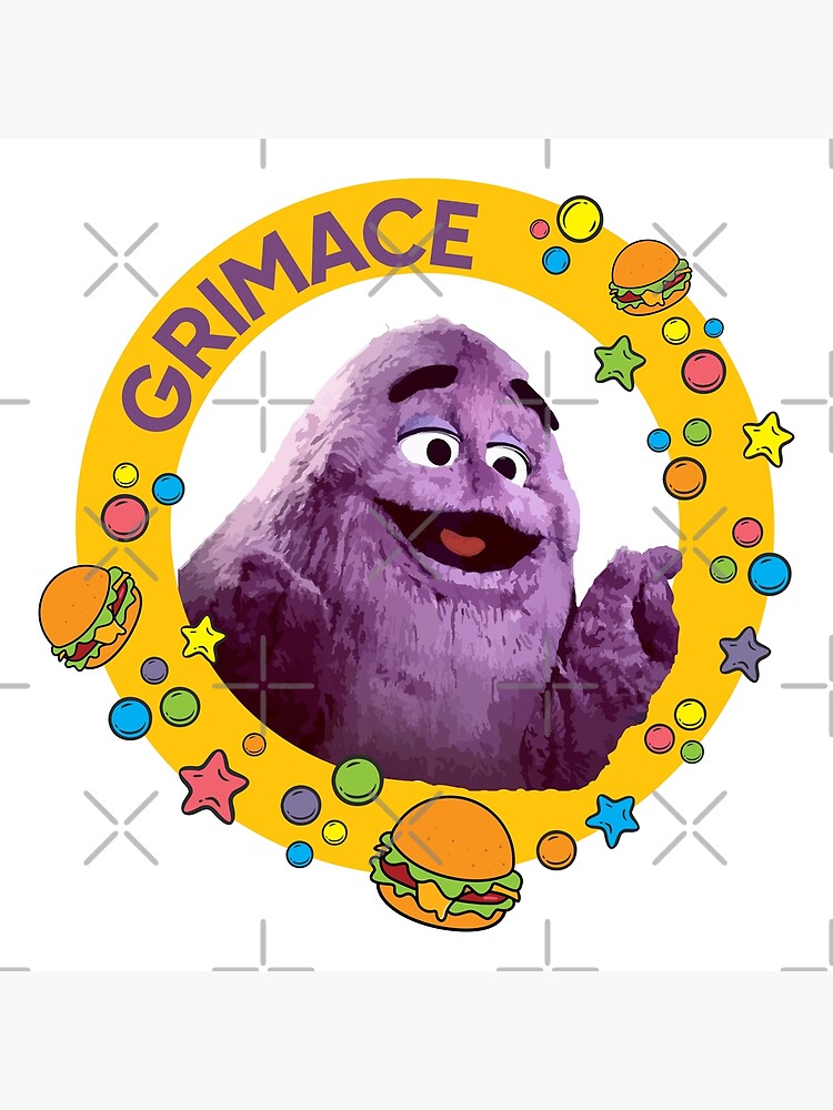 "grimace" Poster for Sale by esatozcan | Redbubble