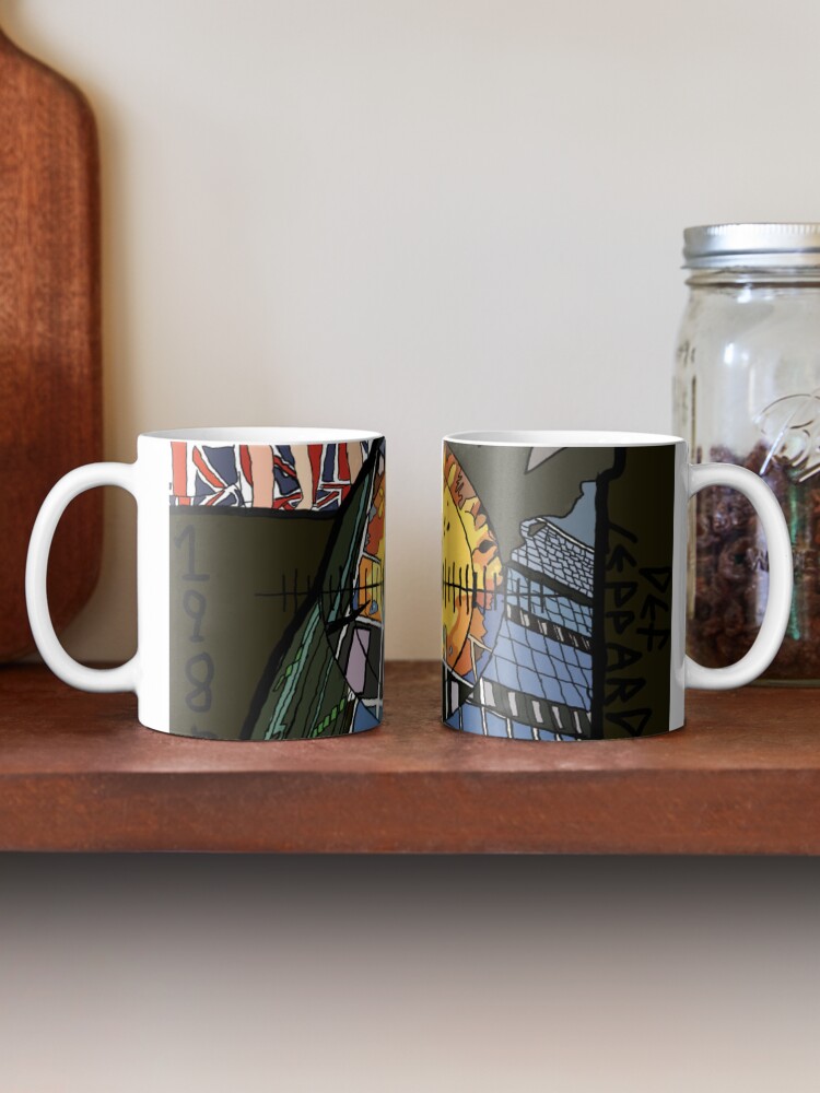 Def Leppard & Motley Crue World Tour 2023 Concert Mug, Classic Logo Mug