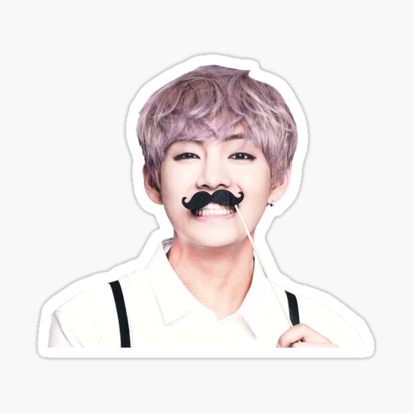 "BTS - V " Sticker for Sale by 0serendipity | Redbubble
