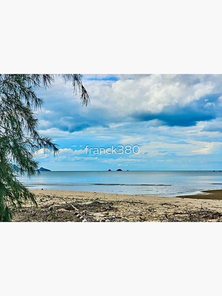 "Pran Buri Forest Park Beach: A Natural Gem in Thailand" Sticker for ...