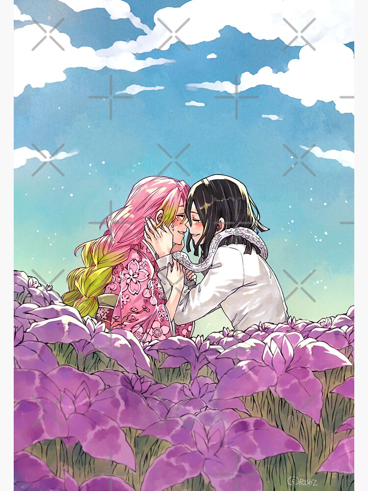 "Mitsuri And Iguro Kanroji X Obanai Kny Kimetsu No Yaiba Muichiro ...