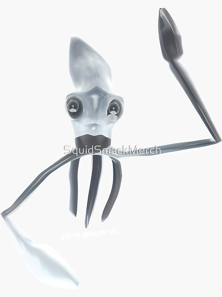 "Glass Squido From Squid Smack VR" Sticker for Sale by SquidSmackMerch ...