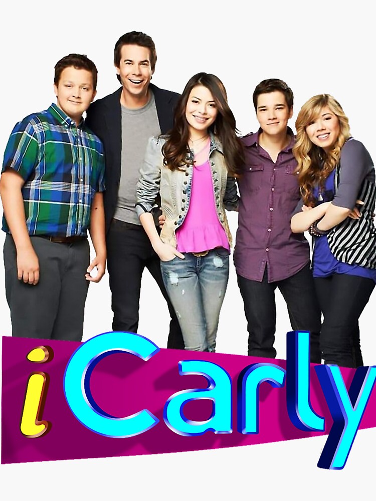 "ICarly Nice friends " Sticker for Sale by lulumerches | Redbubble