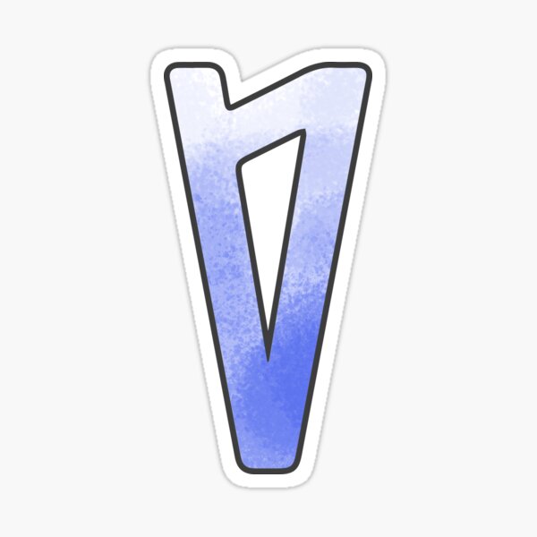 "Lauv Blue Logo" Sticker for Sale by ConnorHero | Redbubble