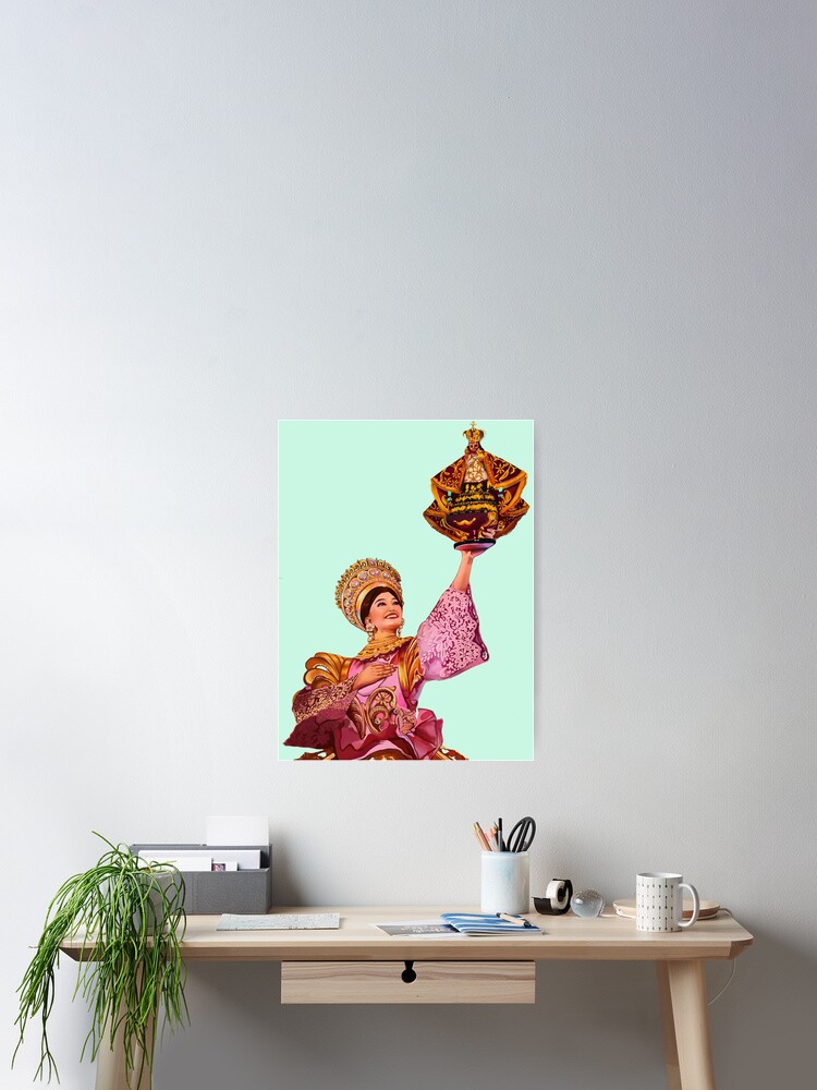 "Sinulog Festival Queen fanart design" Poster for Sale by miniscule-141 ...