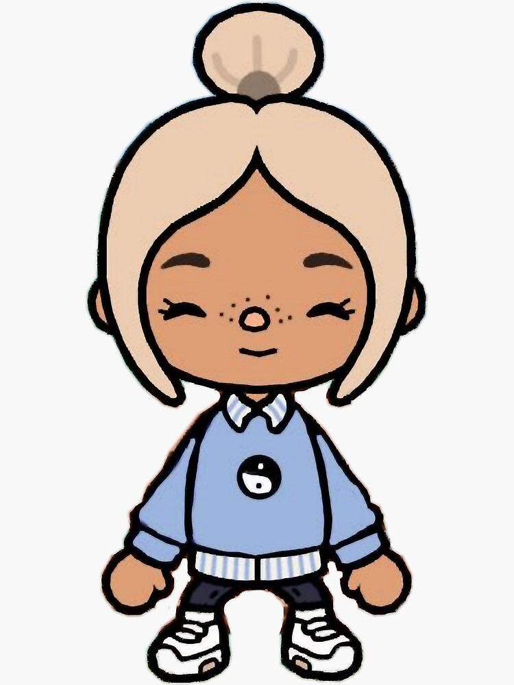 "toca life box - toca boca cute " Sticker for Sale by laylani-anglin ...