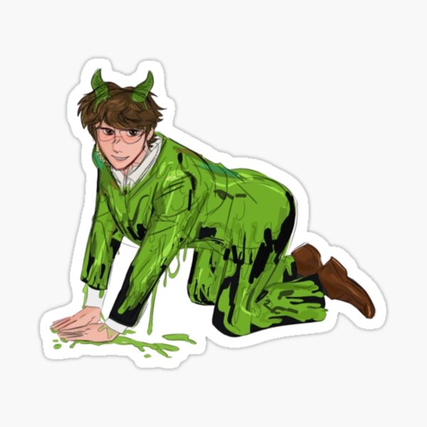 "Genloss charlie slimecicle " Sticker for Sale by BIGO BIGO Art | Redbubble