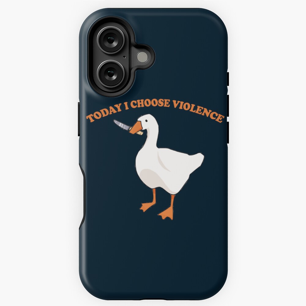 "violent goose " Sticker for Sale by SevenAitken | Redbubble