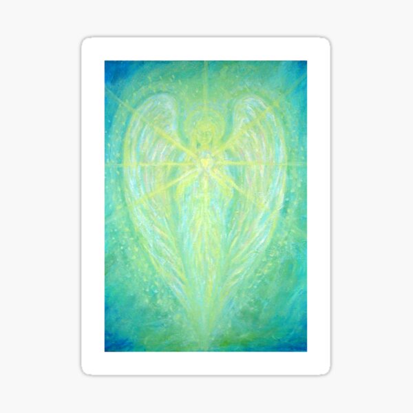 "Archangel Raphael" Sticker by Angel-Art | Redbubble