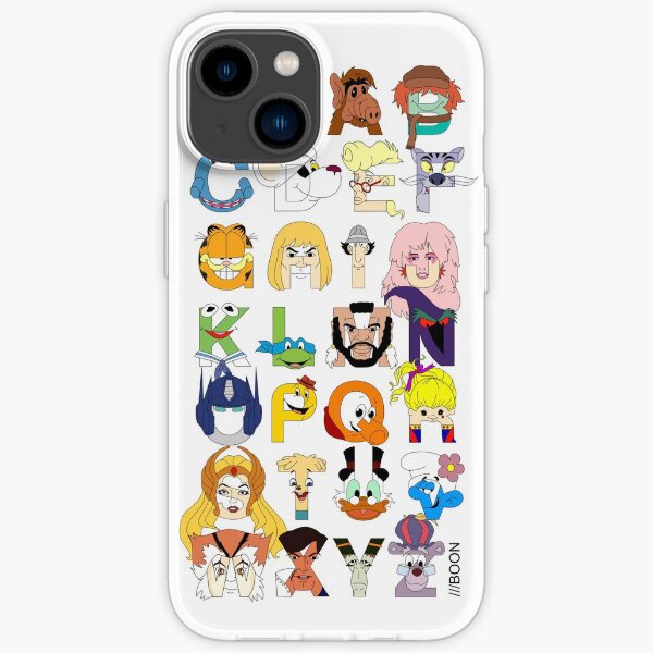 "Child of the 80s Alphabet" iPhone Case for Sale by mbaboon | Redbubble