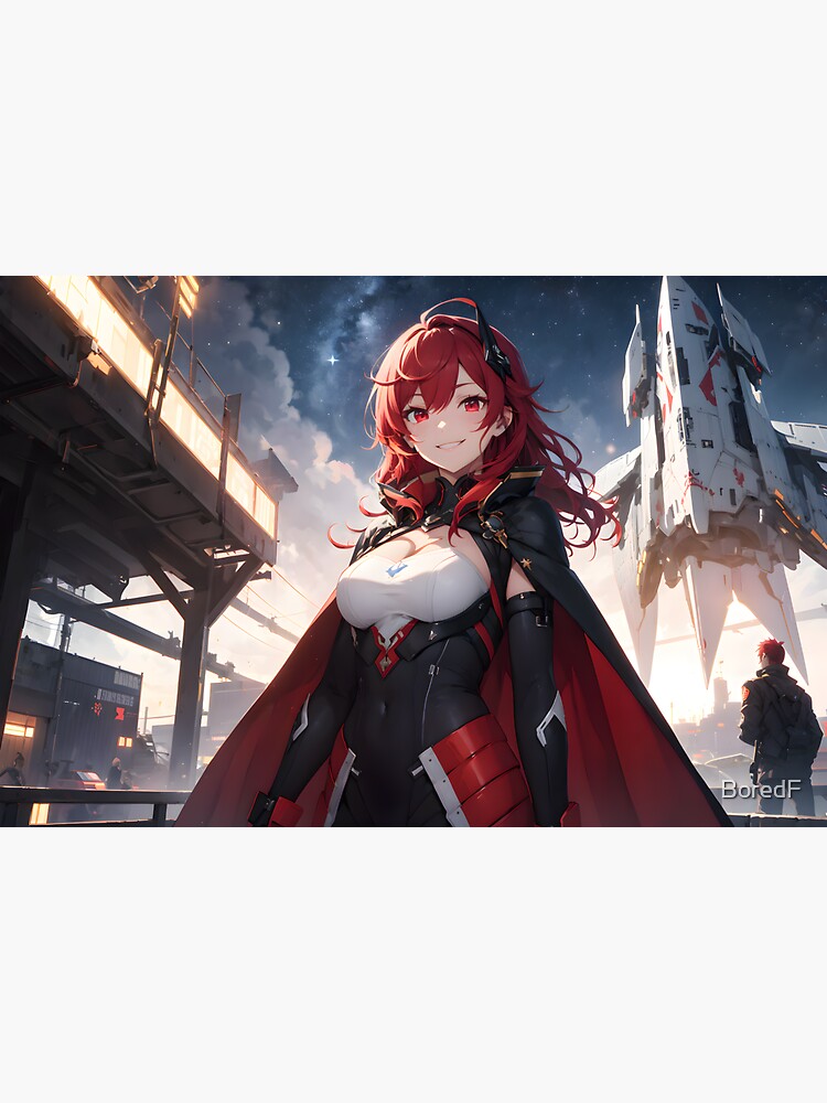 "Honkai Star Rail Himeko | Himeko Fan Art Honkai | Honkai Impact" Sticker for Sale by BoredF ...