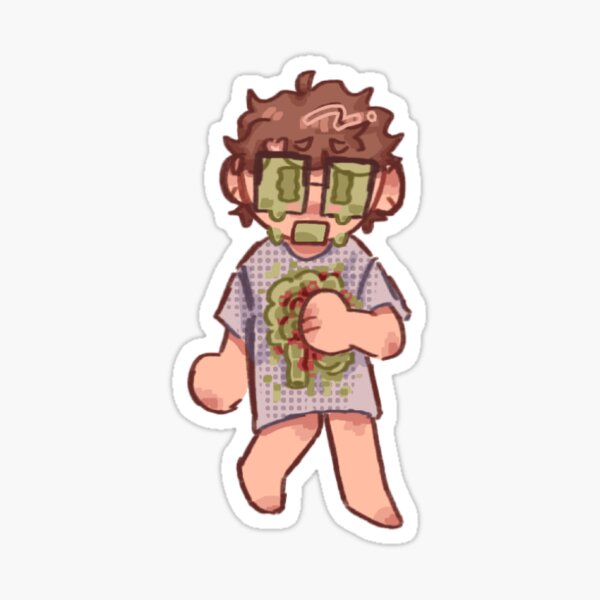"Charlie Slimecicle Gen Loss Ep 2" Sticker for Sale by Feathxrr | Redbubble