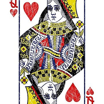 "Yellowjackets Queen of Hearts Card Wilderness Chose" Art Print for ...
