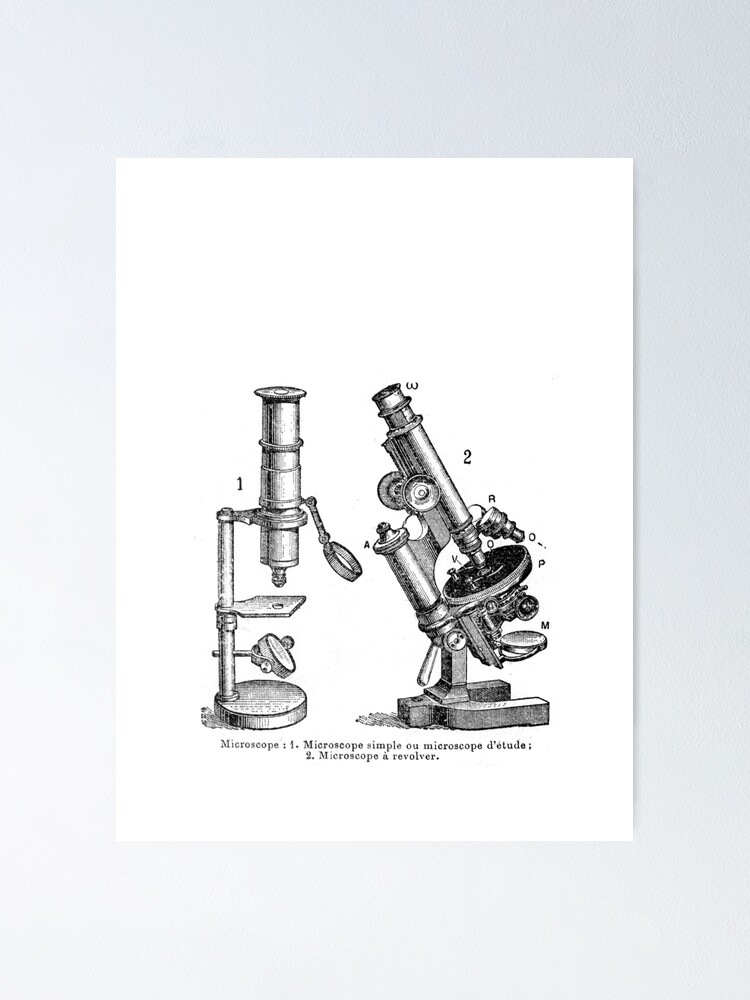 "Microscopes" Poster by BeccaPaintmore | Redbubble