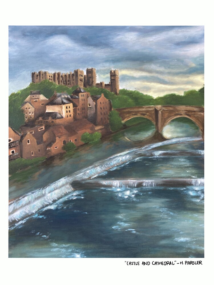 "Castle and Cathedral" Sticker for Sale by Hannah Parsler | Redbubble