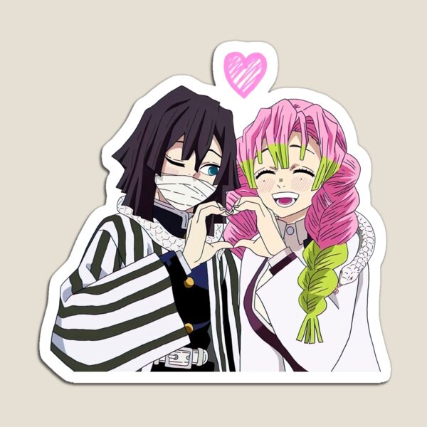 "Mitsuri And Iguro Kanroji X Obanai Kny Kimetsu No Yaiba Muichiro ...