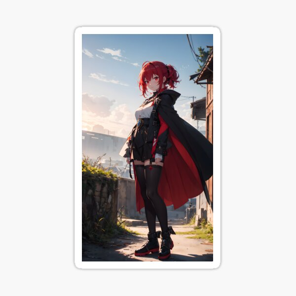 "Honkai Star Rail | Himeko Fan Art Hrs | Honkai Star Rail Himeko" Sticker for Sale by BoredF ...