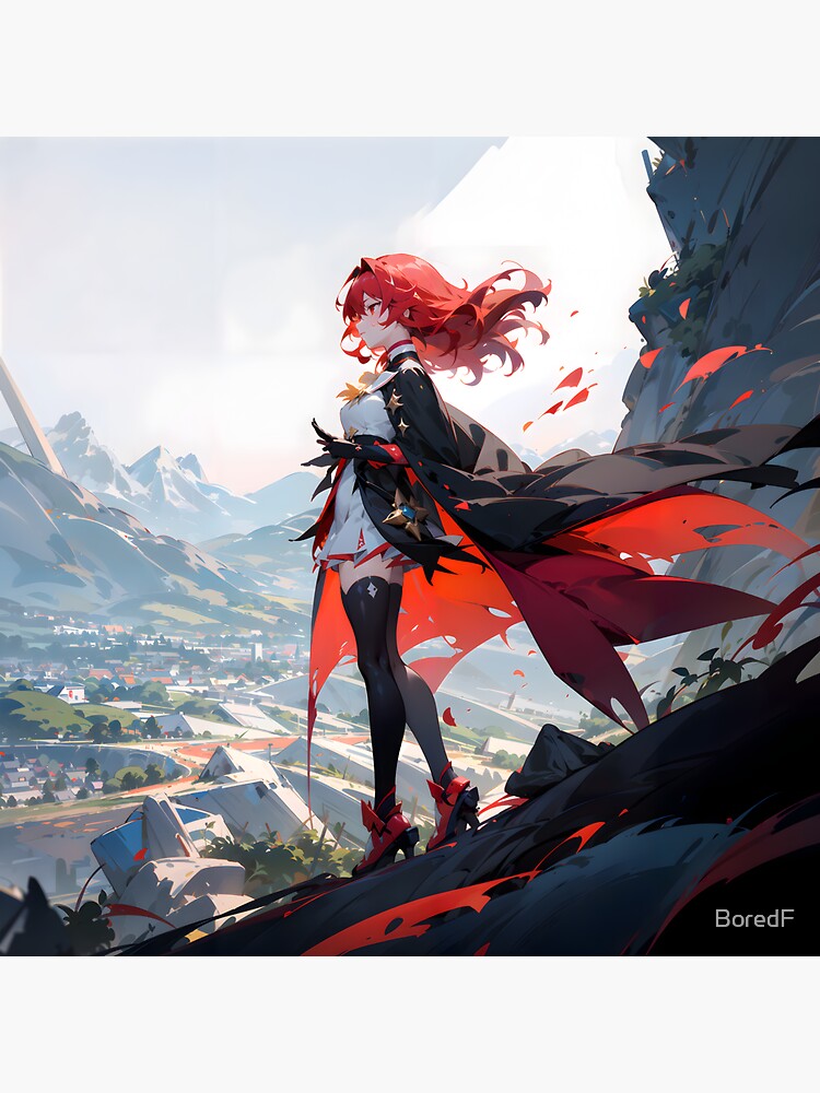 "Honkai Star Rail Himeko | Himeko Fan Art Hsr | Pastel Honkai Impact ...