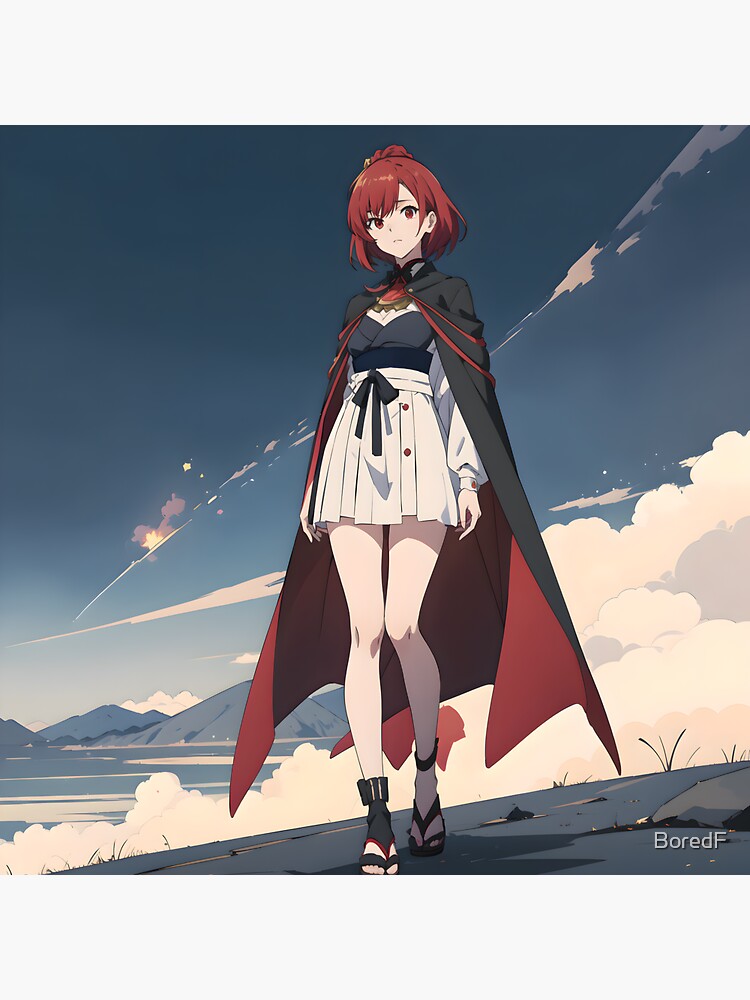 "Honkai Star Rail | Himeko Fan Art Honkai | Honkai Impact Himeko 80's style" Sticker for Sale by ...