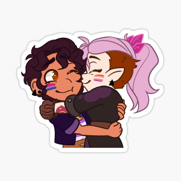 "Lumity Pride Sticker | The Owl House" Sticker for Sale by ...