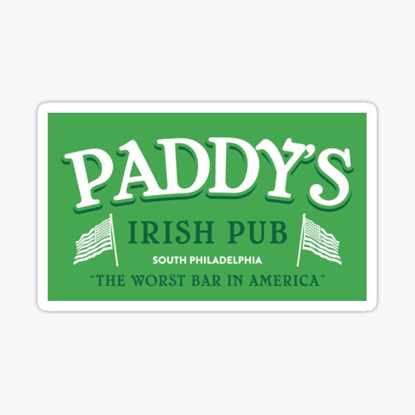 "Paddy's Pub" Sticker for Sale by Saint-Designs77 | Redbubble