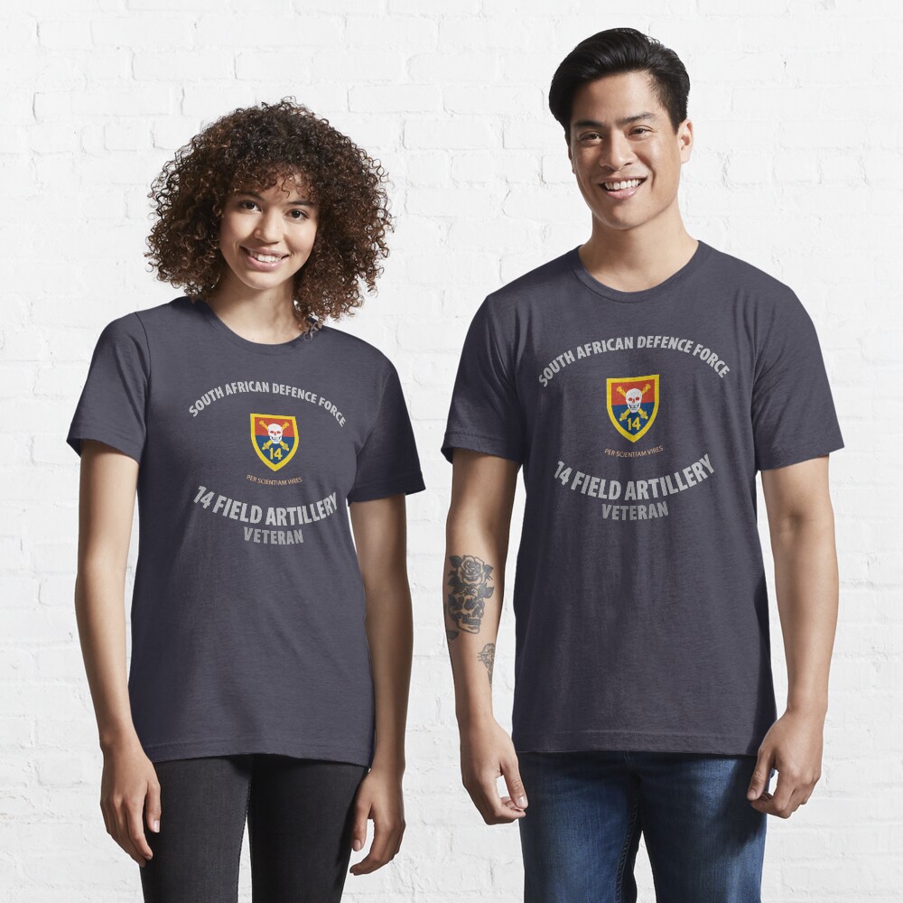 "SADF 14 Field Artillery Regiment Veterans" T-shirt for Sale by ...