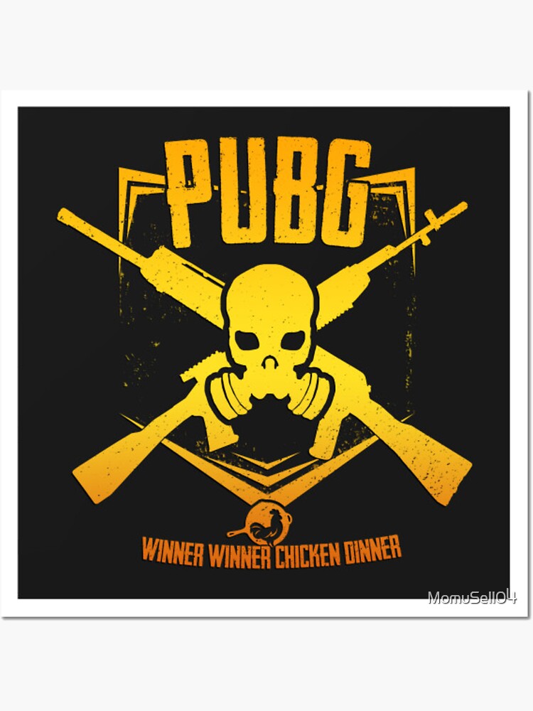 "Playerunknowns Battlegrounds (PUBG)" Sticker for Sale by MomuSell04 ...